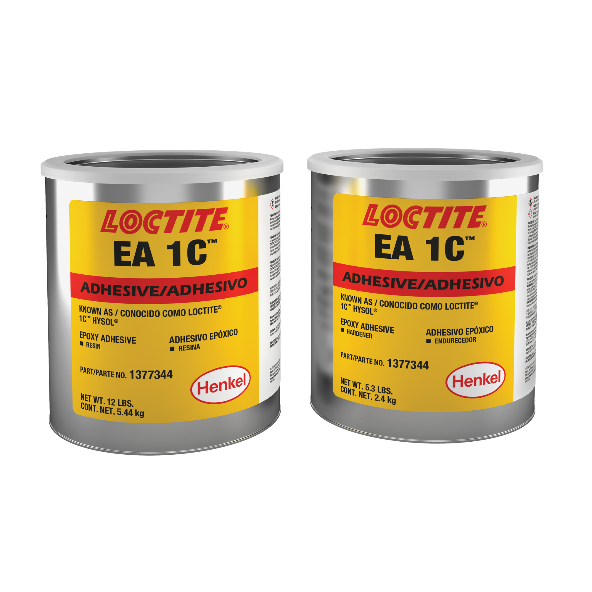 Loctite Adhésif 1C, 1 gal., Trousse, Deux composants, Blanc cassé AF087 ...