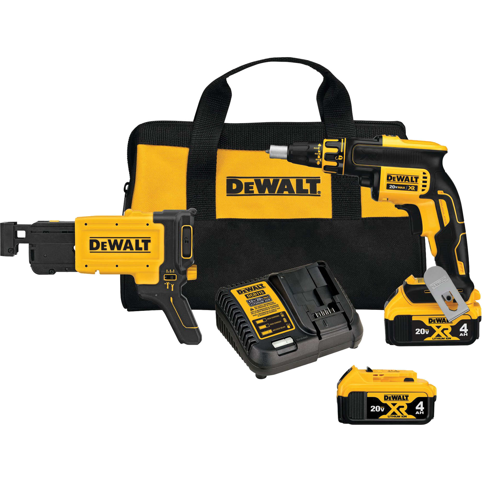 DEWALT Ensemble de visseuse Max* et dispositif pour vis reliées en ...